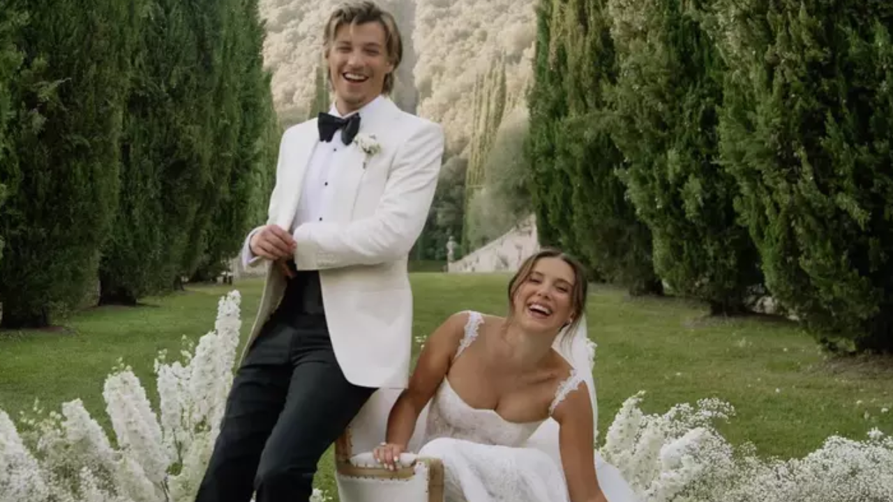 Atriz de Stranger Things mostra fotos de casamento com filho de Bon Jovi - O Hoje