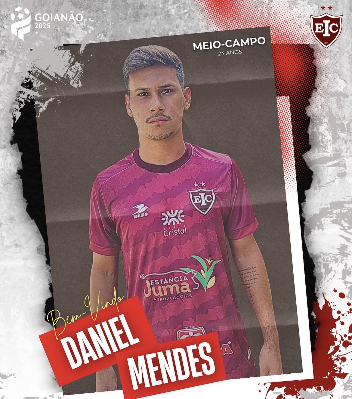 Vila Nova empresta Daniel Mendes ao Inhumas para o Campeonato Goiano ...