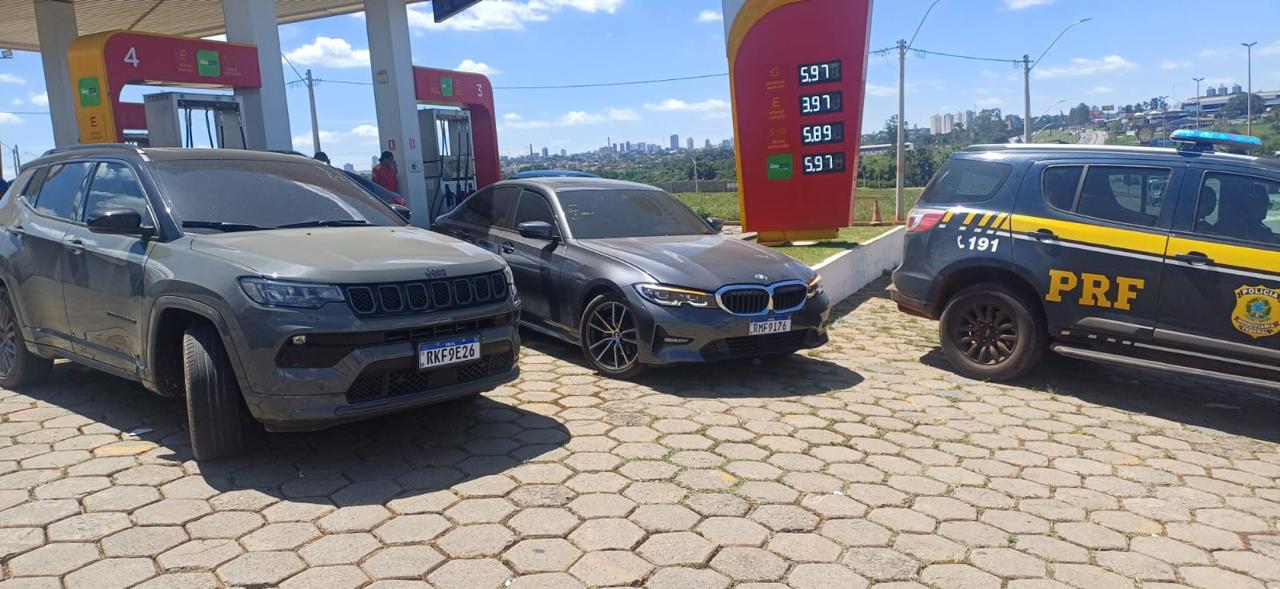 PRF recupera carros roubados avaliados em R$ 800 mil - O Hoje