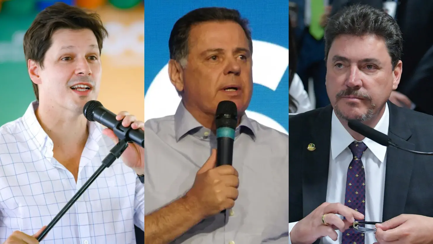 As estratégias de campanha de Daniel, Marconi e Wilder para 2026 - O Hoje