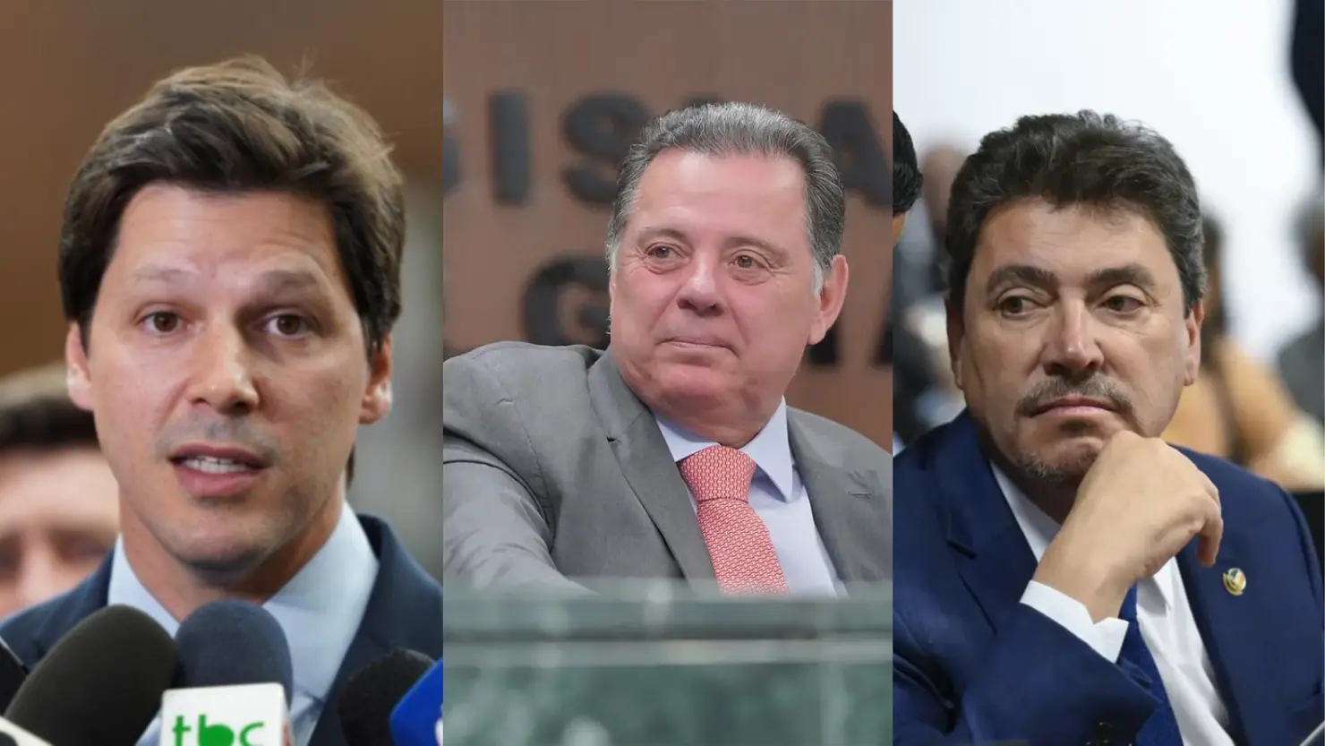 Daniel, Wilder e Marconi disputam apoio do agro e do Entorno